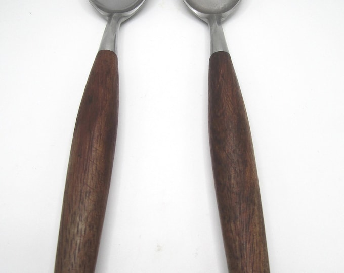 DANSK FJORD FLATWARE, Germany 1950s, Jens Quistgaard, Teak Handle, Mid ...