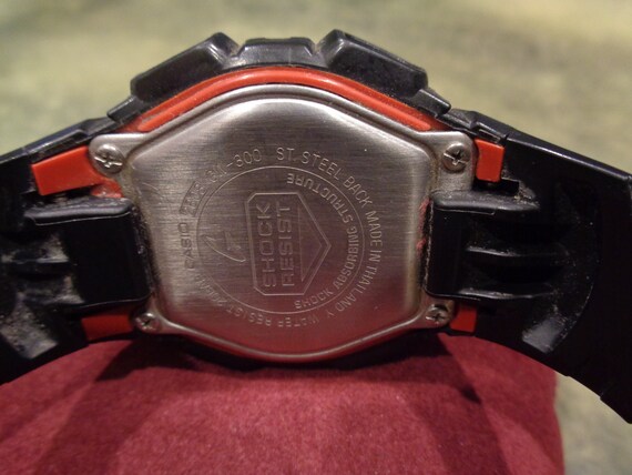 Vintage Casio G-Shock Protection GW-300 2608 Wave Cep… - Gem