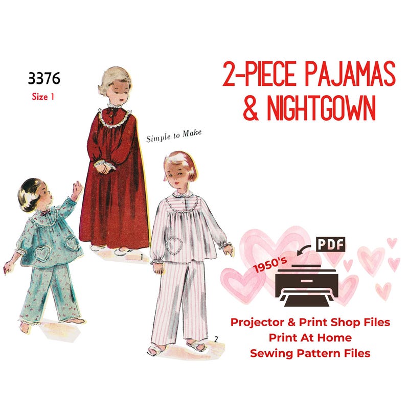 1950s Vintage Nightgowns - Etsy