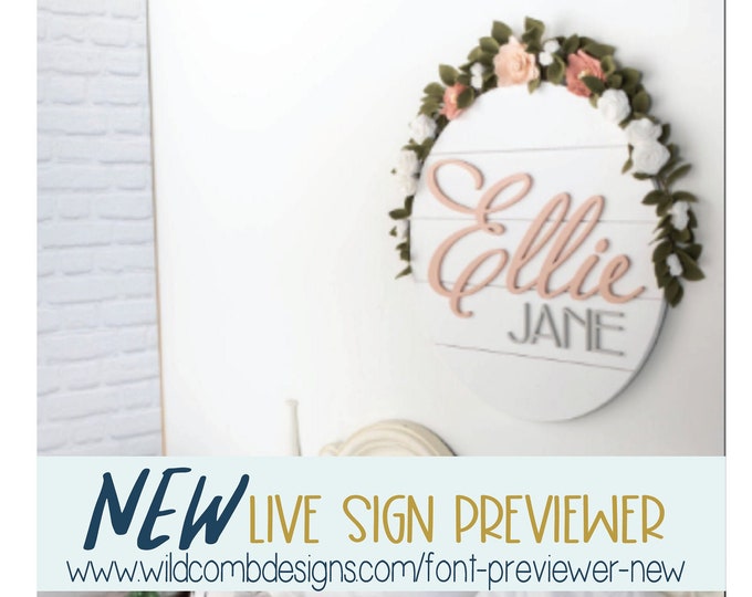 Round Shiplap Name Board Wooden Name Sign Round Nursery | Etsy