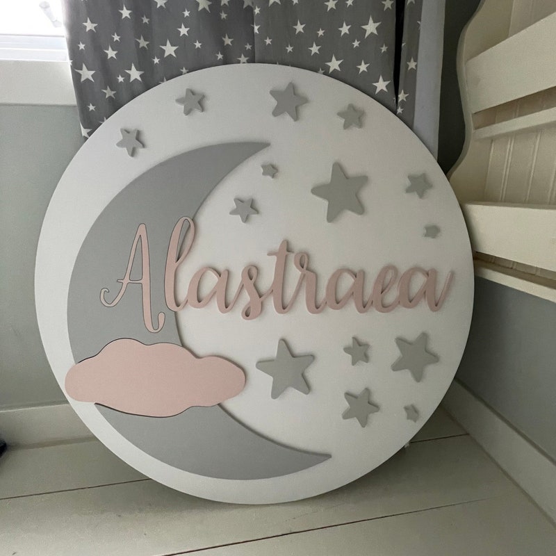 Moon Star Nursery - Etsy