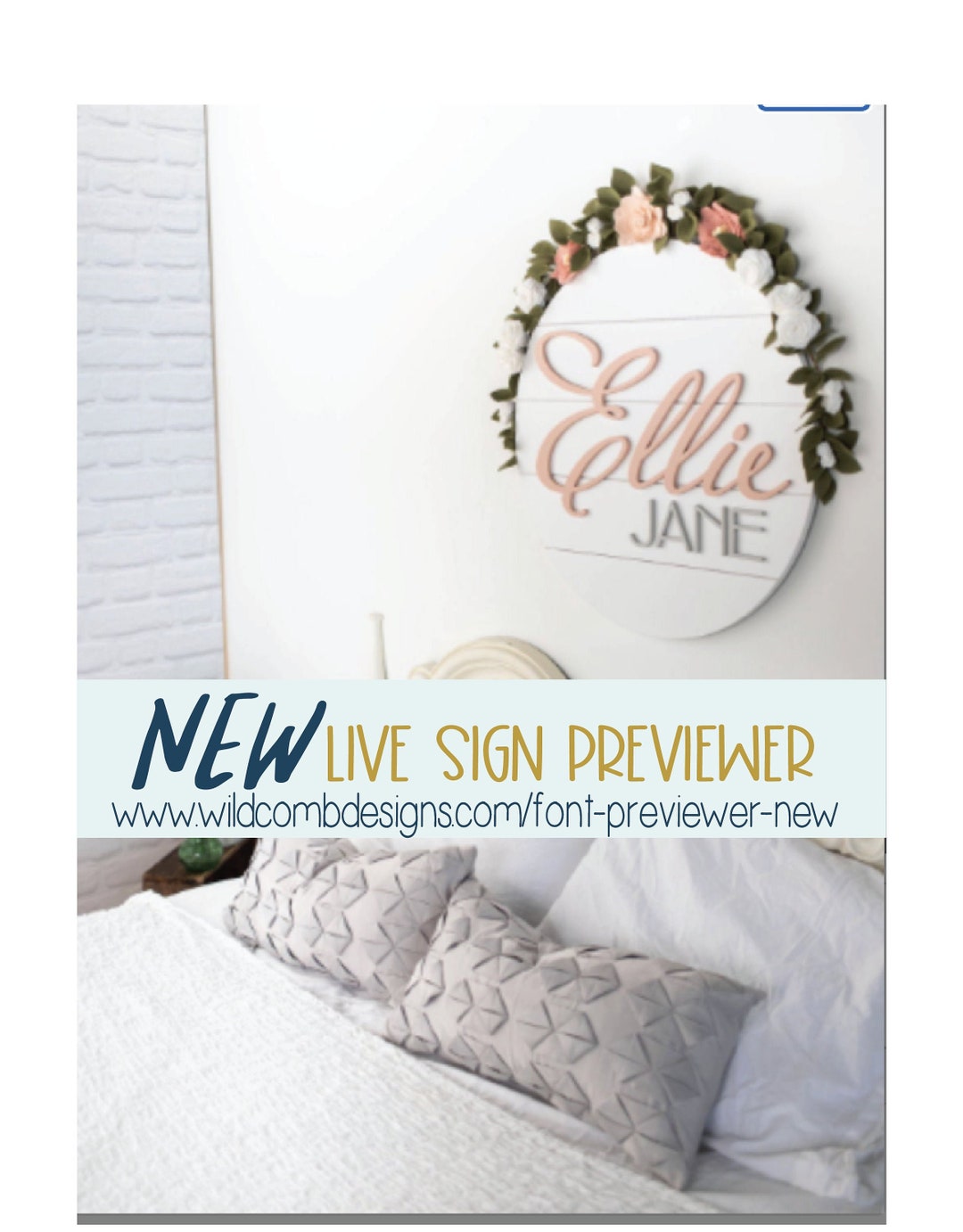 Round Shiplap Name Board | Wooden Name Sign | Round | Nursery Decor ...