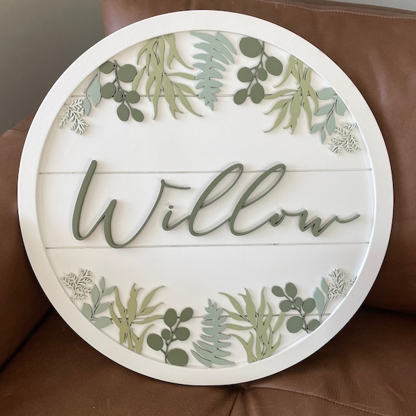 Eucalyptus Nursery Decor - Etsy