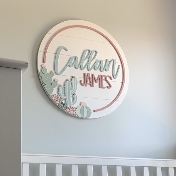 Baby Succulent Sign - Etsy