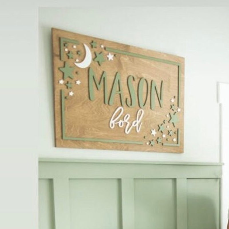Moon Stars Nursery - Etsy