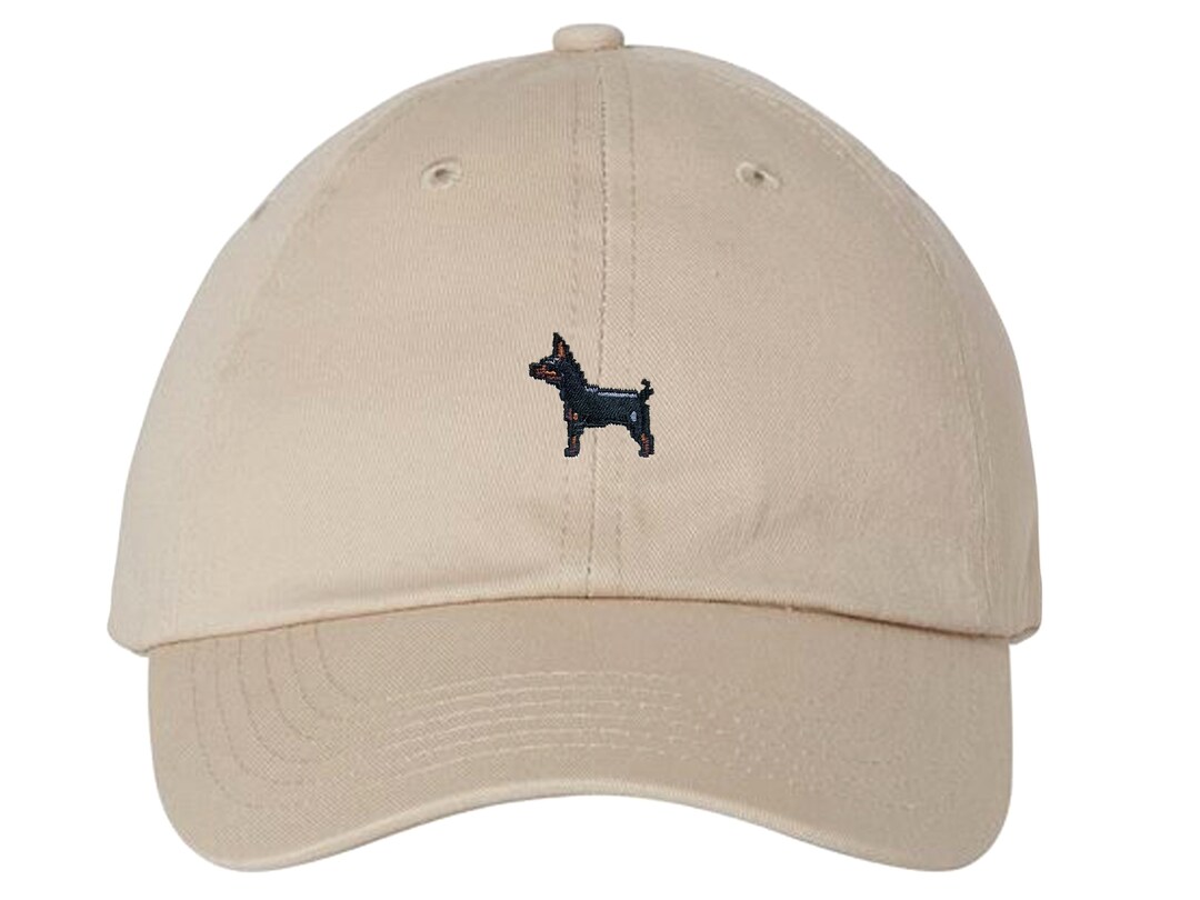 Small Mini Pixelated 8bit Doberman Dog Logo Embroidery on - Etsy