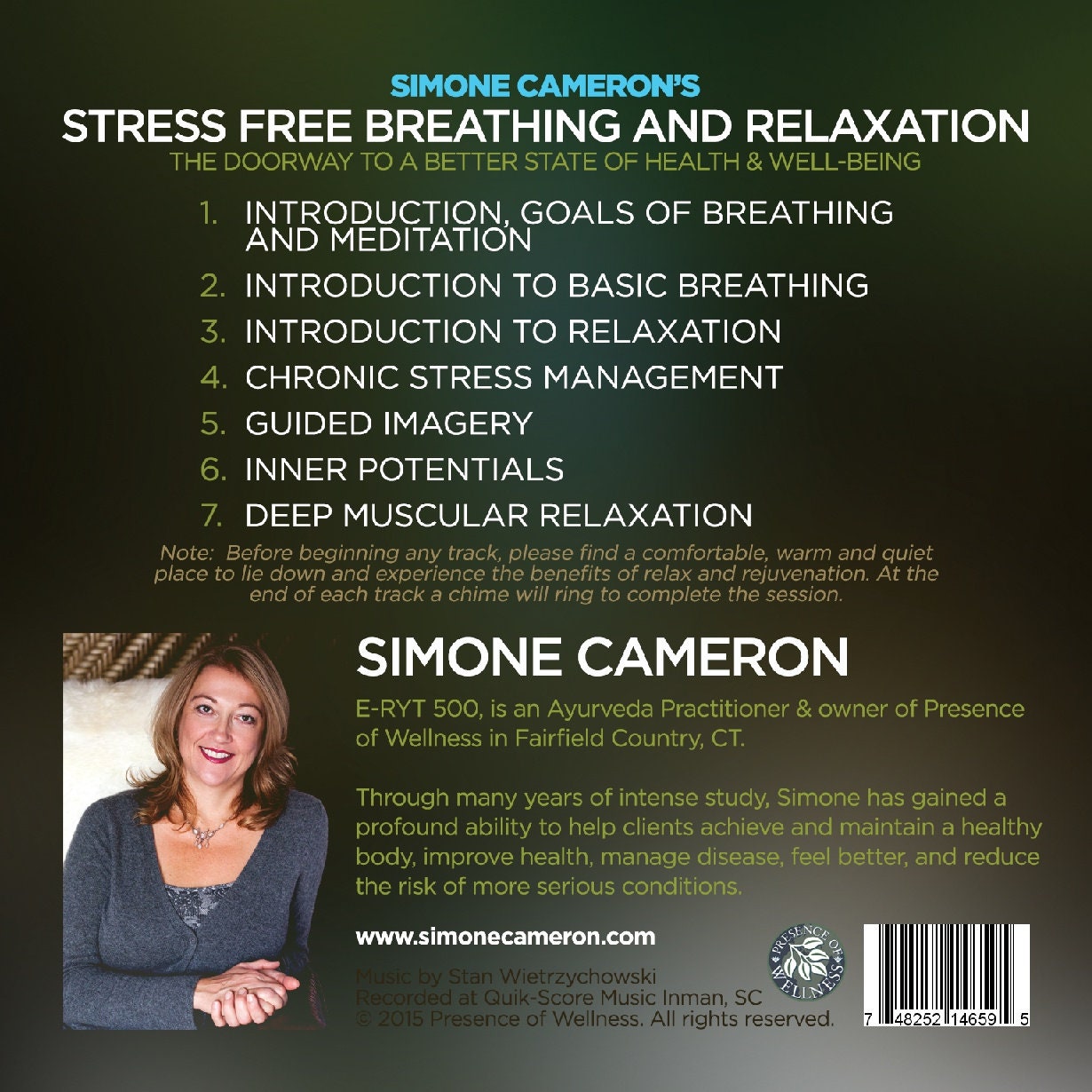 Breathing, De-stress, Relaxation, & Meditation CD - Etsy