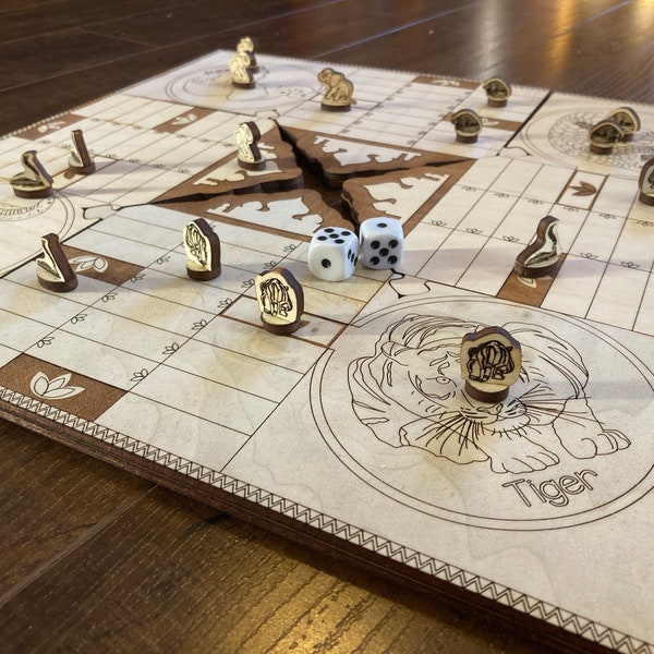 Parcheesi Board Game - Etsy