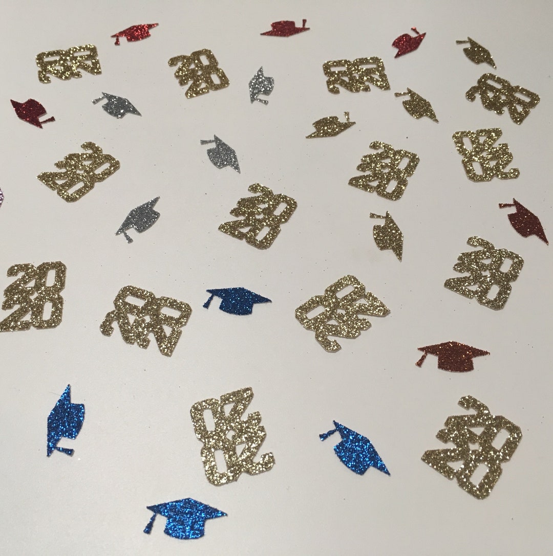 2025 Confetti, Glitter, High School Graduation, Graduation Cap Confetti ...