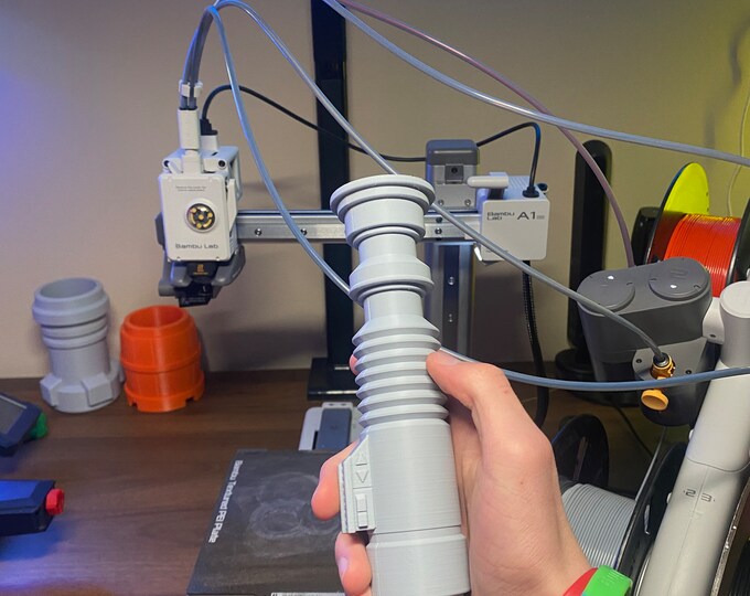 Two Color Collapsing Lightsaber! as Seen on Engineering Addiction ...