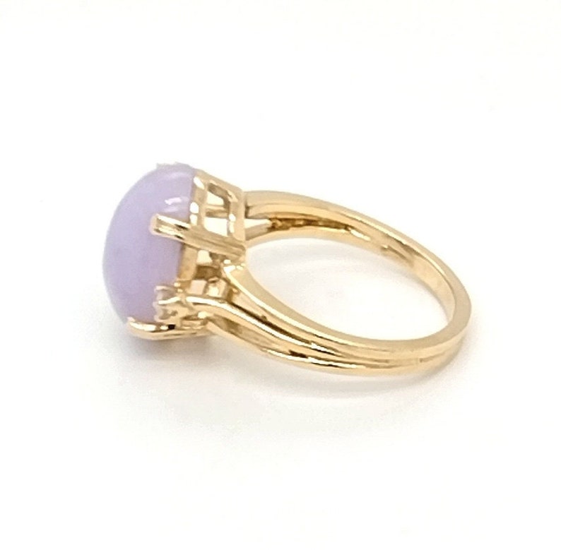 Lavender Jade Ring - Etsy
