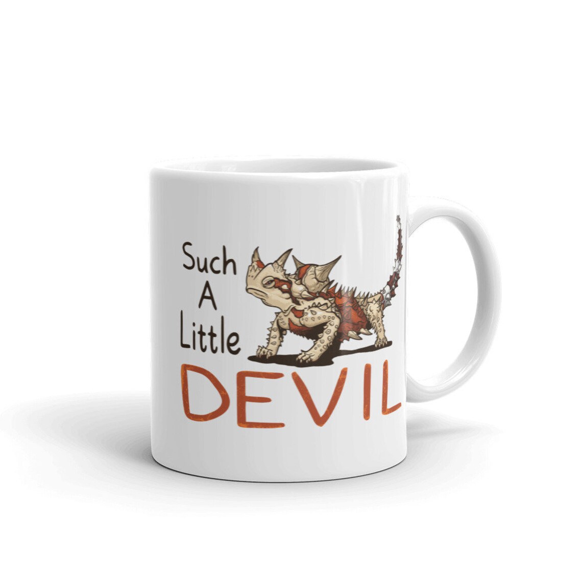 Thorny Devil Mug Thorny Devil Gift Thorny Devil Horned - Etsy