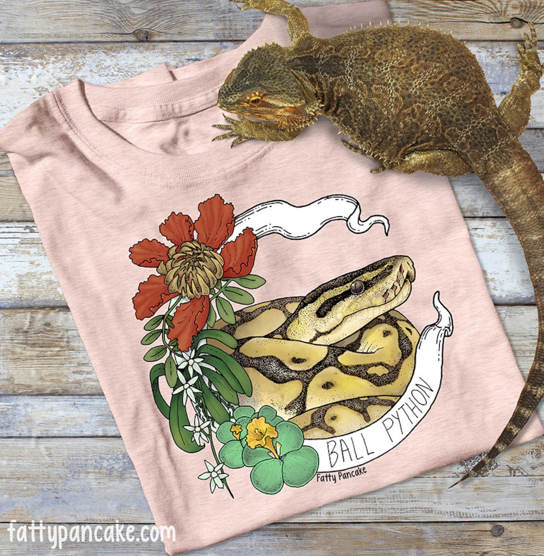 Ball Python Banner Tshirt, Reptile Snake Gift - Etsy