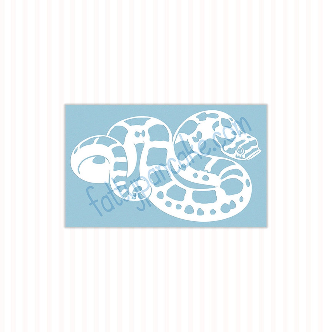 Hognose Snake Vinyl Decal Cute Reptile Sticker - Etsy