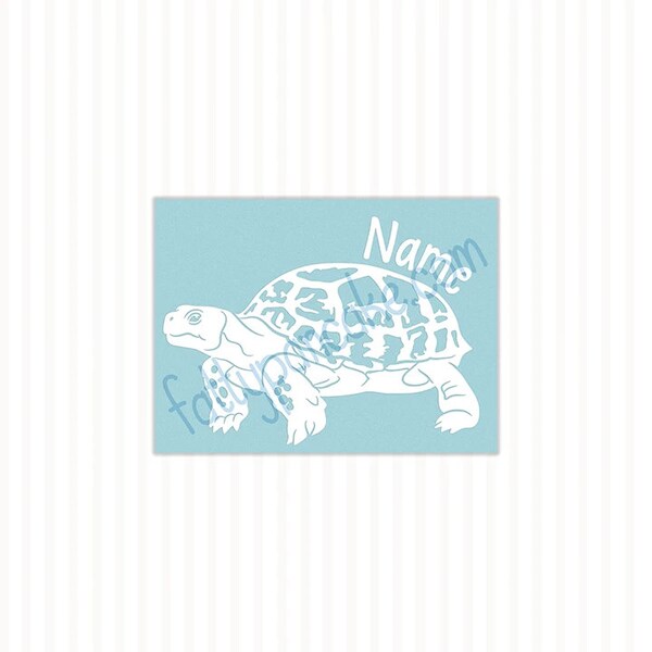 Tortoise Car Decal - Etsy