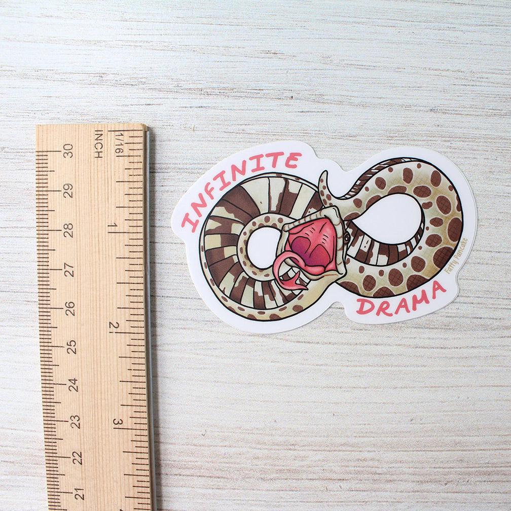 Hognose Snake Vinyl Sticker, Gift for Reptile Lovers and Owners ...