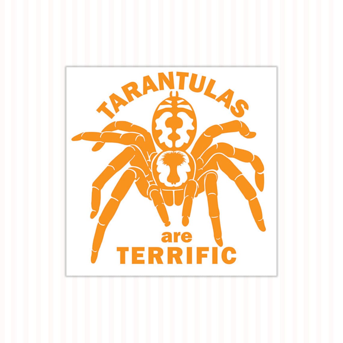 Tarantula Car Decal Spider Sticker Pumpkin Patch - Etsy