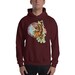 Crested Gecko Guy Hooded Sweatshirt, Crested Gecko Hoodie, Crested ...