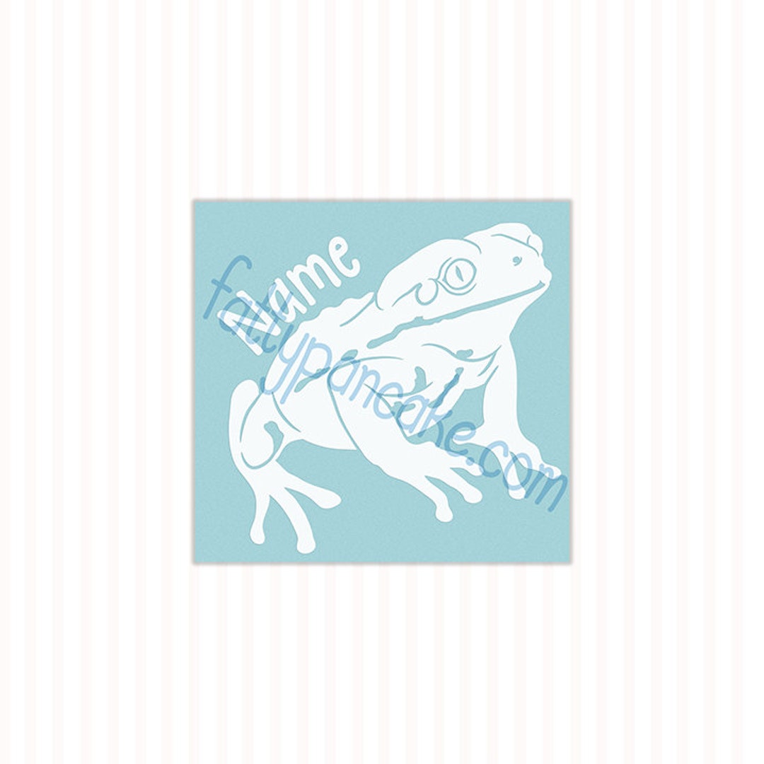 Waxy Monkey Tree Frog Car Decal, Cute Amphibian Laptop Sticker - Etsy