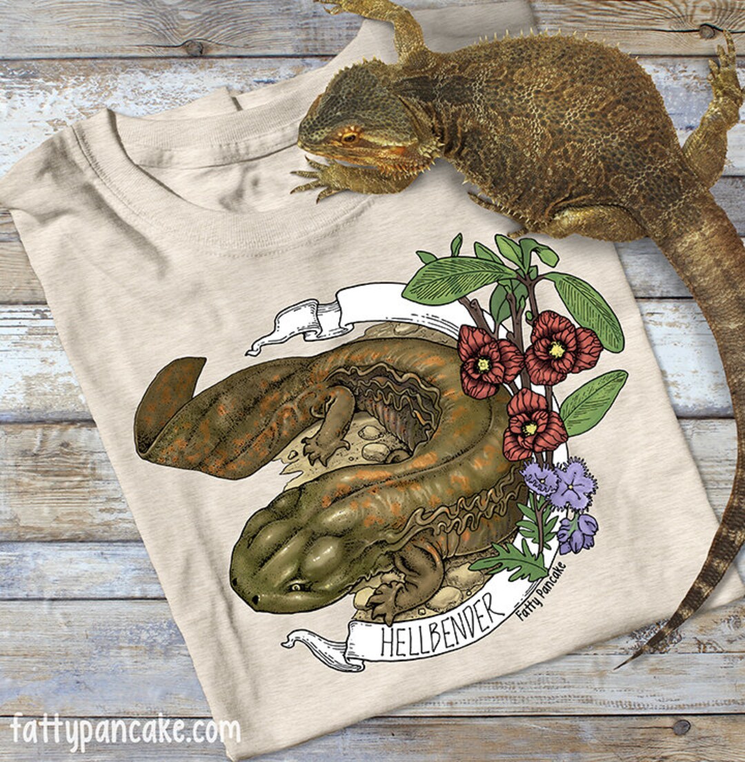 Hellbender Snot Otter Banner Tee - Etsy