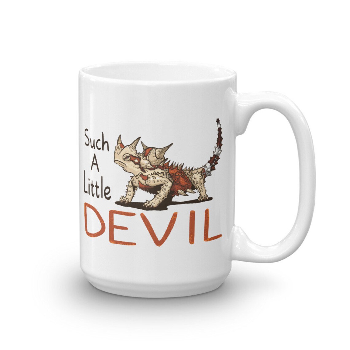 Thorny Devil Mug Thorny Devil Gift Thorny Devil Horned - Etsy