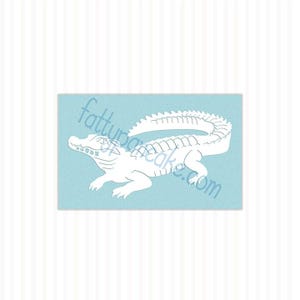 Cuvier's Dwarf Caiman Customizable Decal, Gift Crocodilian Sticker for ...