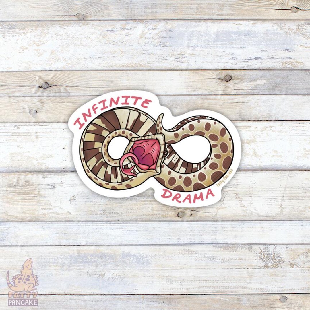 Hognose Snake Vinyl Sticker, Gift for Reptile Lovers and Owners ...