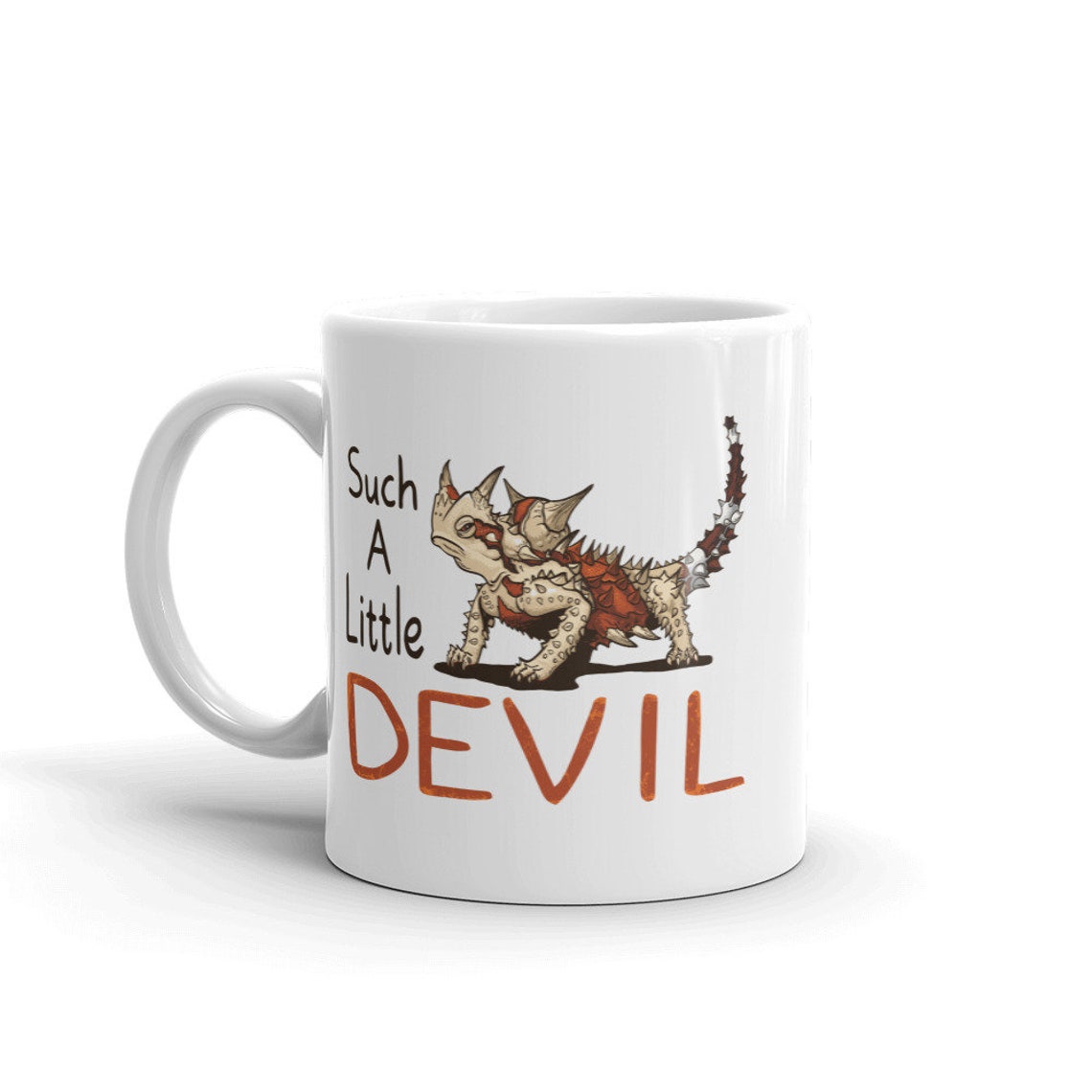 Thorny Devil Mug Thorny Devil Gift Thorny Devil Horned - Etsy