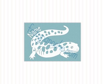 Salamander Car Decal - Etsy