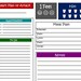 Daily Planner-dark Colors - Etsy