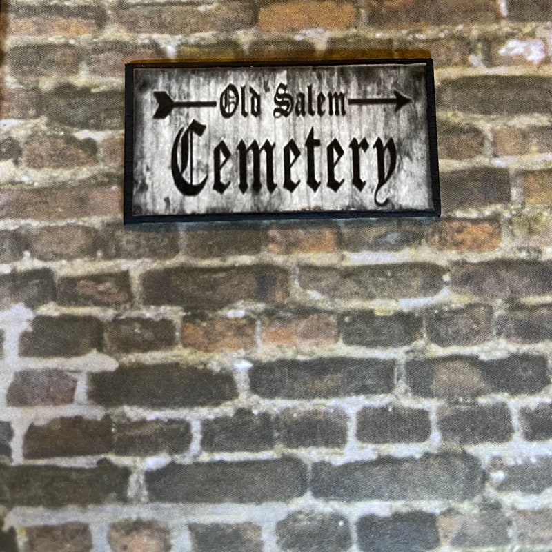 Halloween Cemetery Signs - Etsy