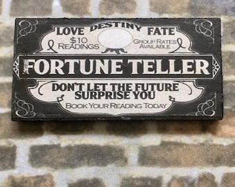 Fortune Teller Sign | Etsy
