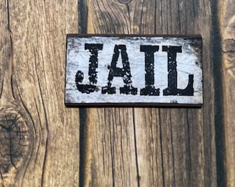 Jail Sign Dioramas - Etsy