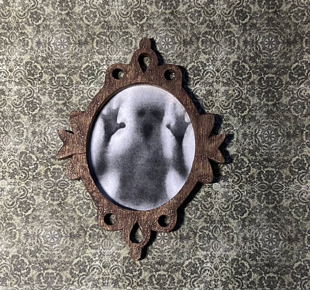 Aged Wood Framed Ghost - This is Not Life Size. - Etsy