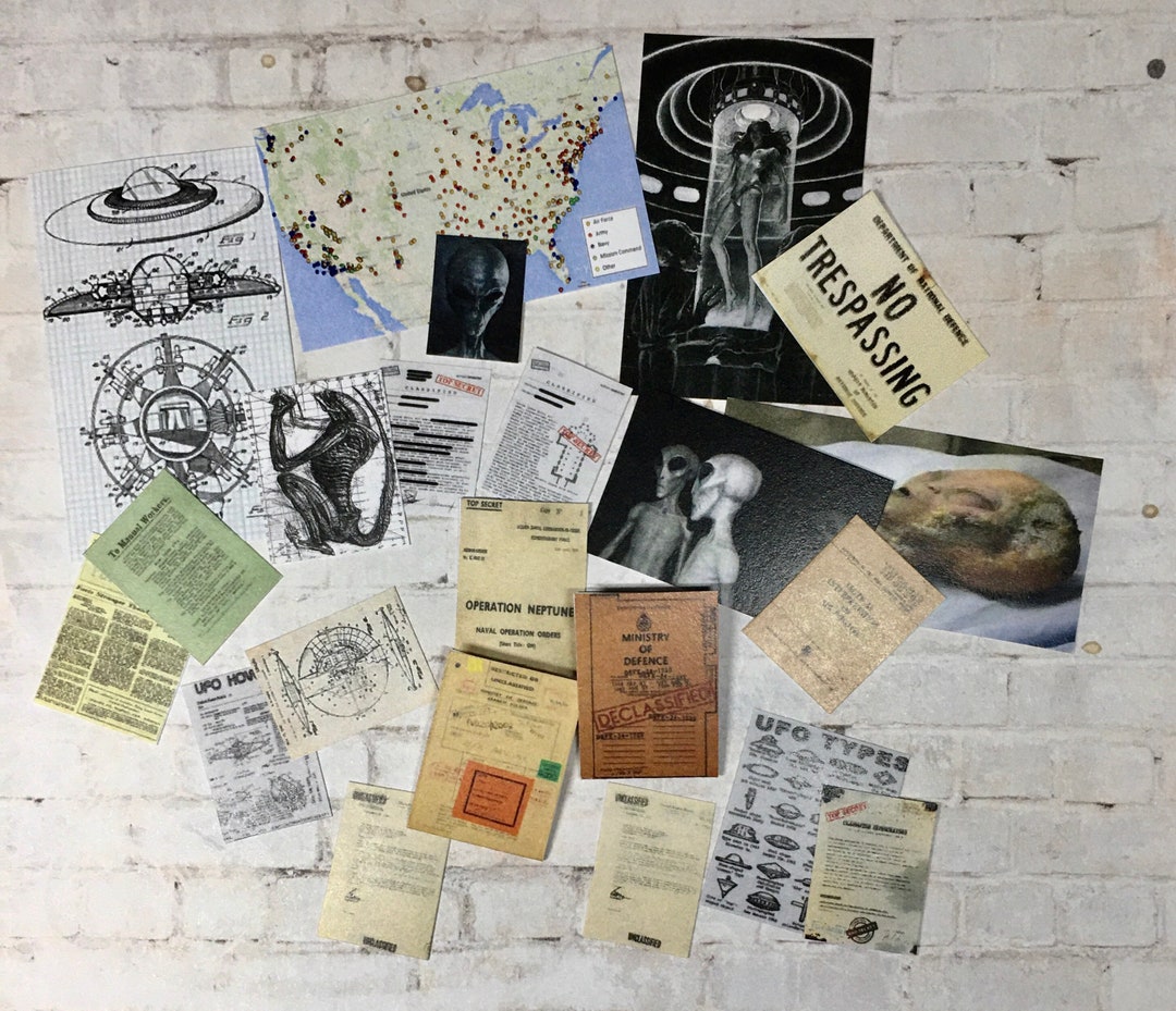 Retiring 22 Pcs Alien Desk & Wall Clutter This is Not Life - Etsy