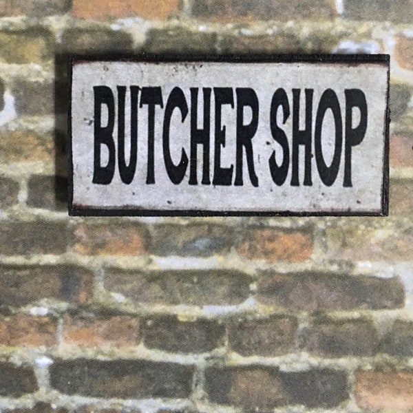 Butcher Shop - Etsy