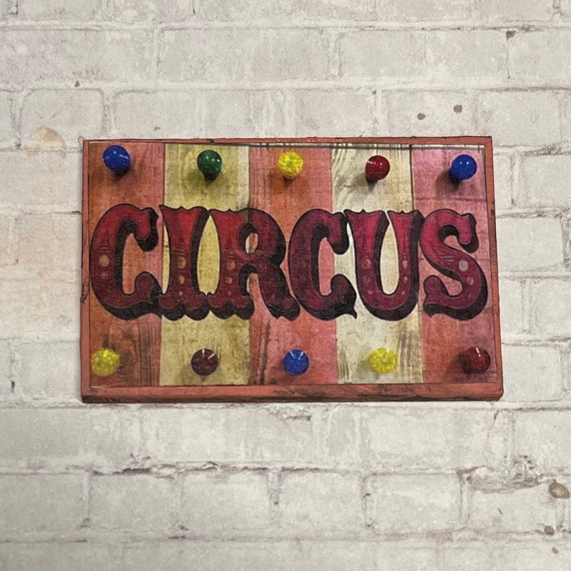 Circus Sign - Etsy