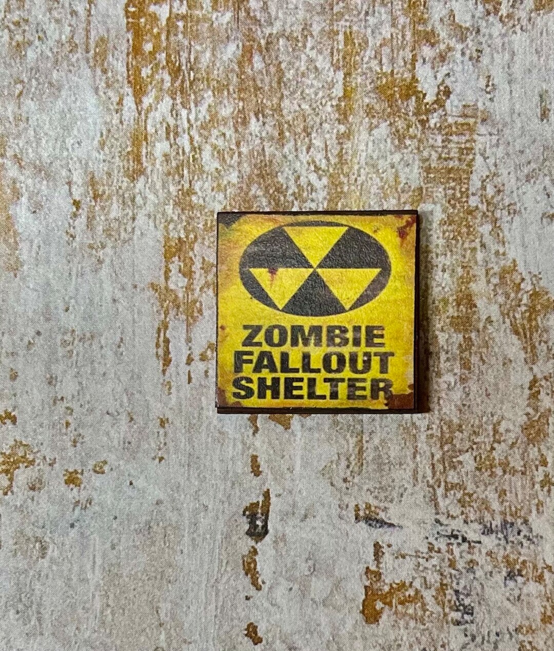 Zombies Fallout Shelter Sign This is Not Life Size. - Etsy