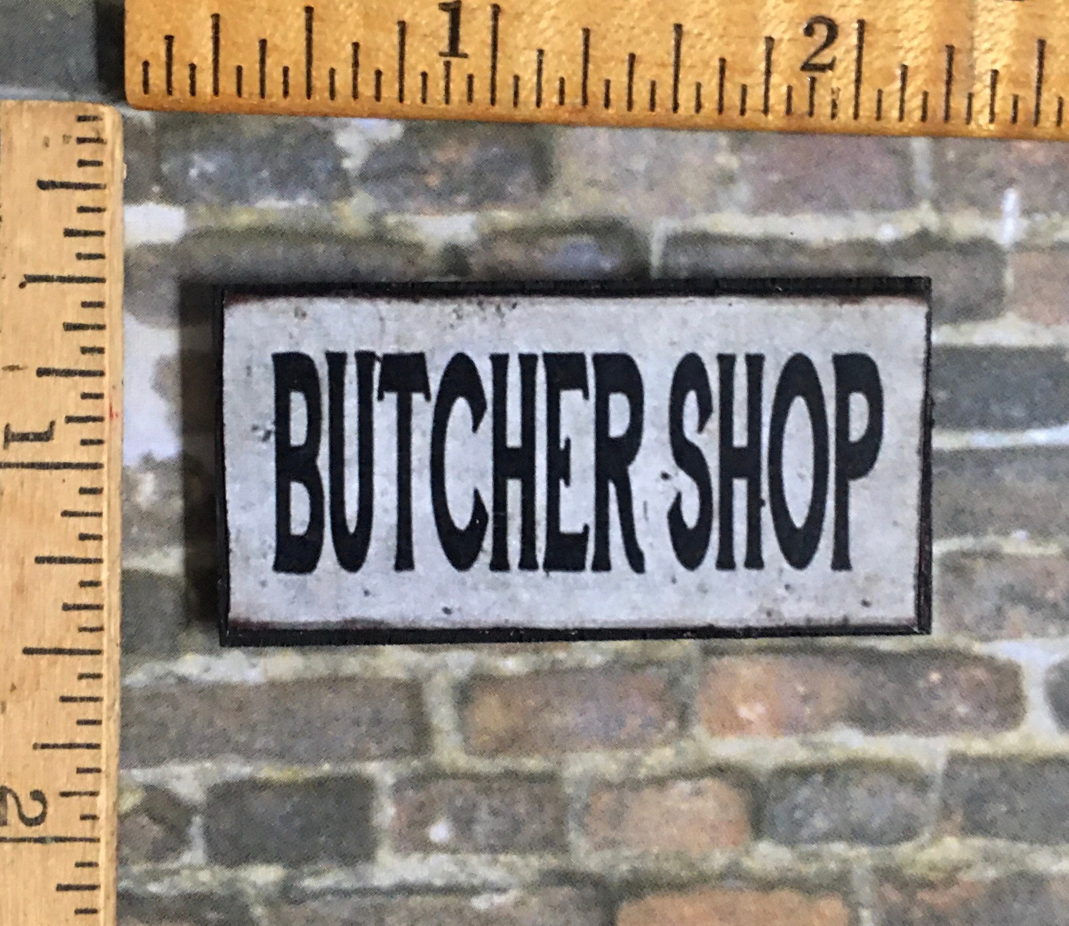 Butcher Shop Sign