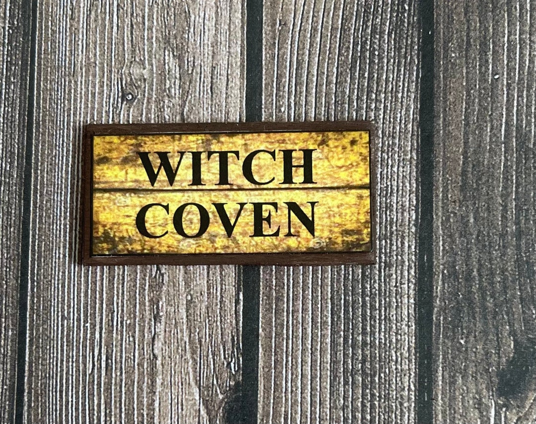 Retiring Wood Witch Coven Sign This is Not Life Size. - Etsy