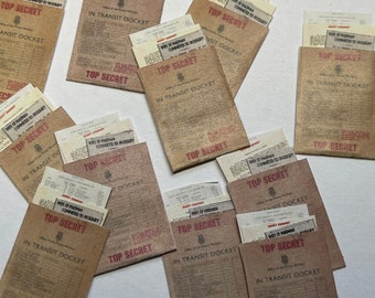 Police Case File Folder