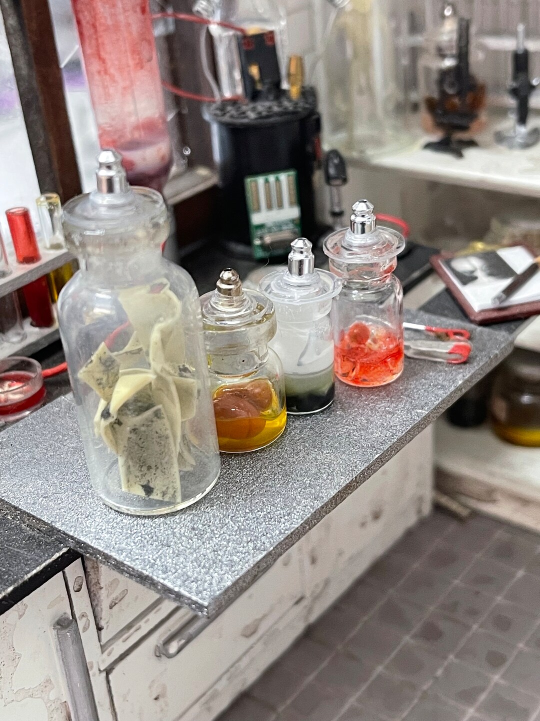 4 Pc Set Medical Science Alien Bottles for Laboratory - This is Not ...