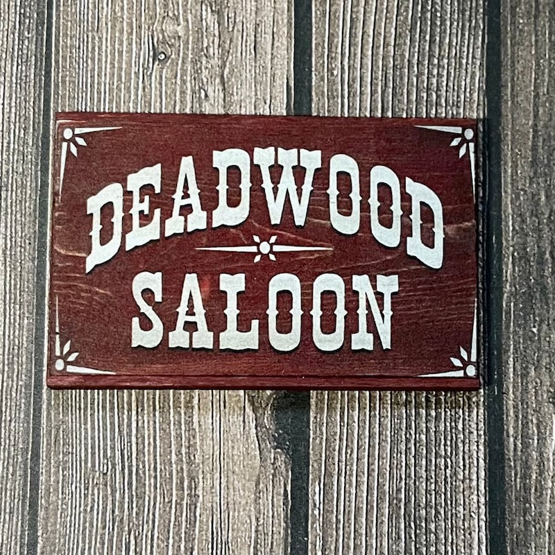 Wood Saloon Sign - Etsy
