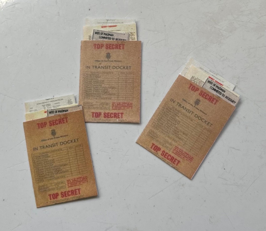 Best Seller - 1 Pc Top Secret File Folder - This is Not Life Size. - Etsy