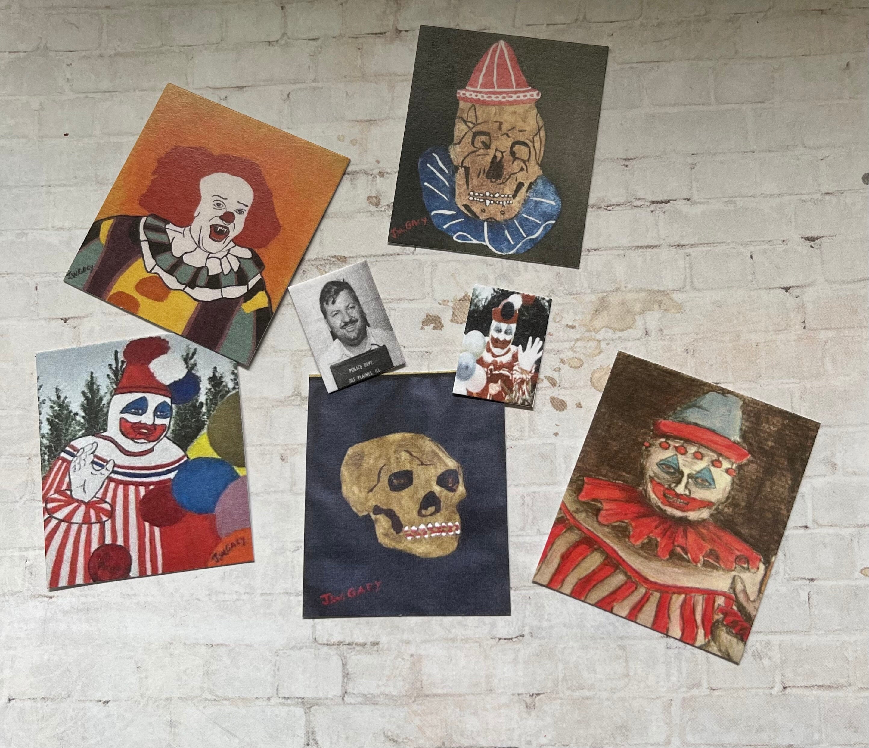 John Wayne Gacy Paintings 𝕌𝕟𝕄𝕦𝕋𝕖 𝐉𝐨𝐡𝐧