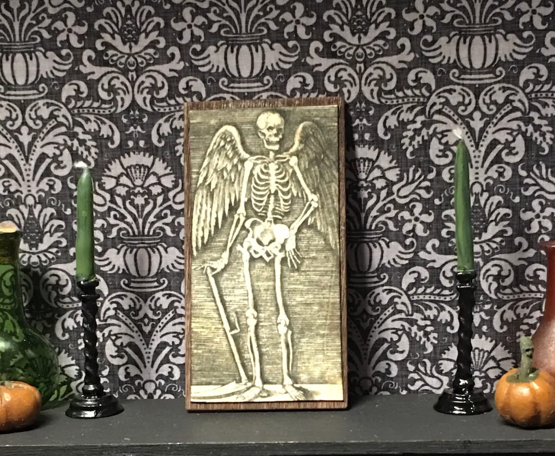 Retiring Wood Skeleton With Wings Wall Plaque This is Not - Etsy