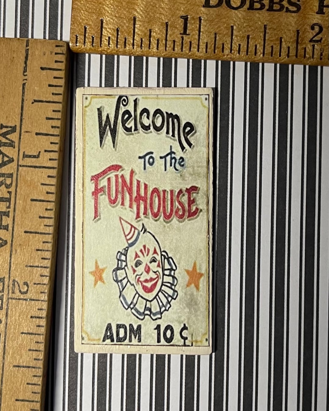 Wood Welcome to the Fun House Sign-this is Not Life Size. - Etsy