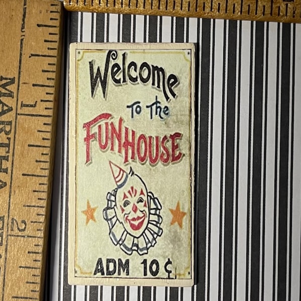 Fun House Sign - Etsy