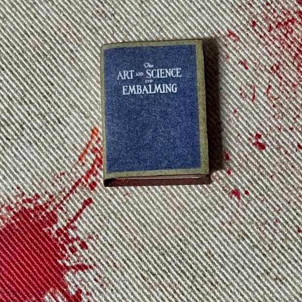 Embalming Miniature - Etsy