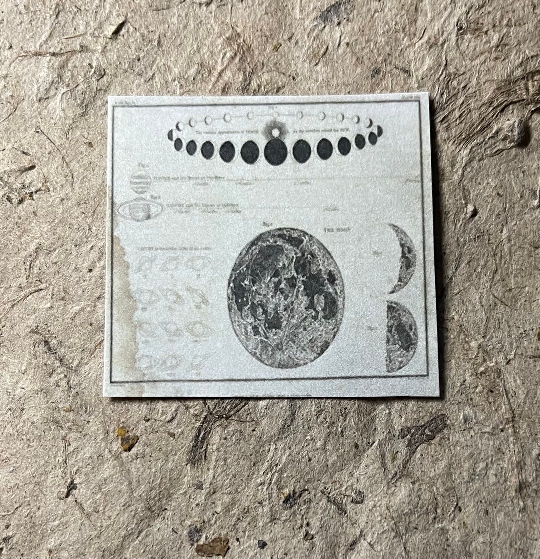 Best Seller - Moon Chart - Great for Witches, Fortune Tellers ...